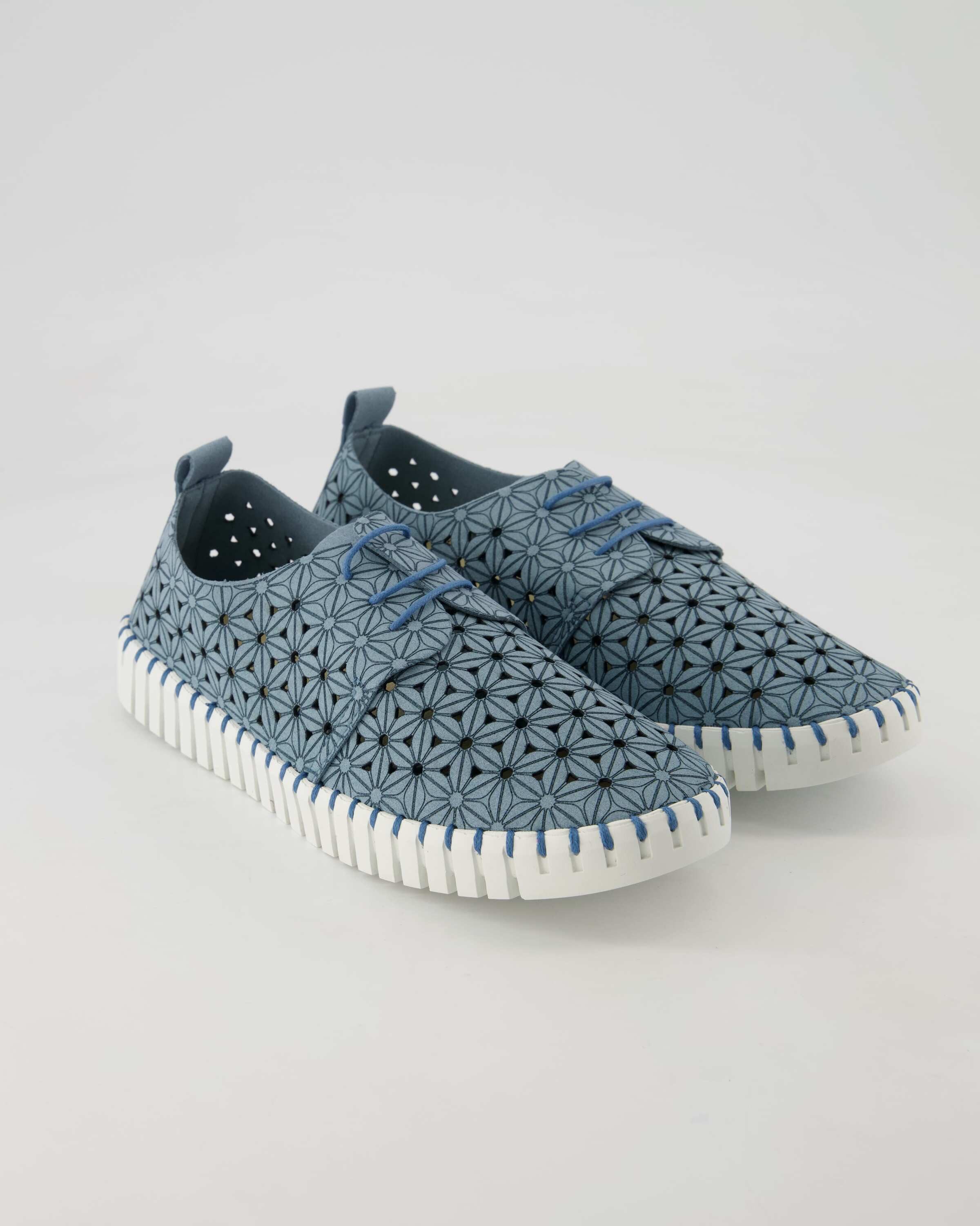 Terry Poppy Slip-On Sneaker