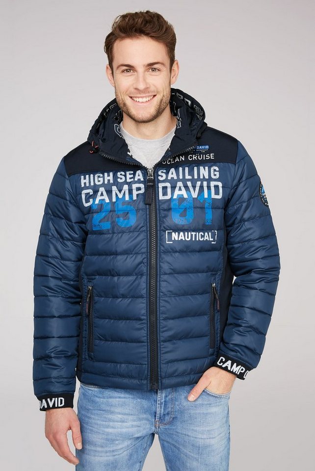 CAMP DAVID Steppjacke mit Stehkragen & Kapuze | OTTO CAMP DAVID Steppjacke mit Stehkragen & Kapuze | OTTO