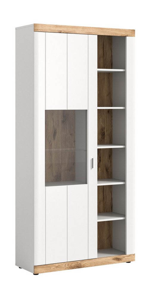 Möbelando Stauraumvitrine Laredo Cm