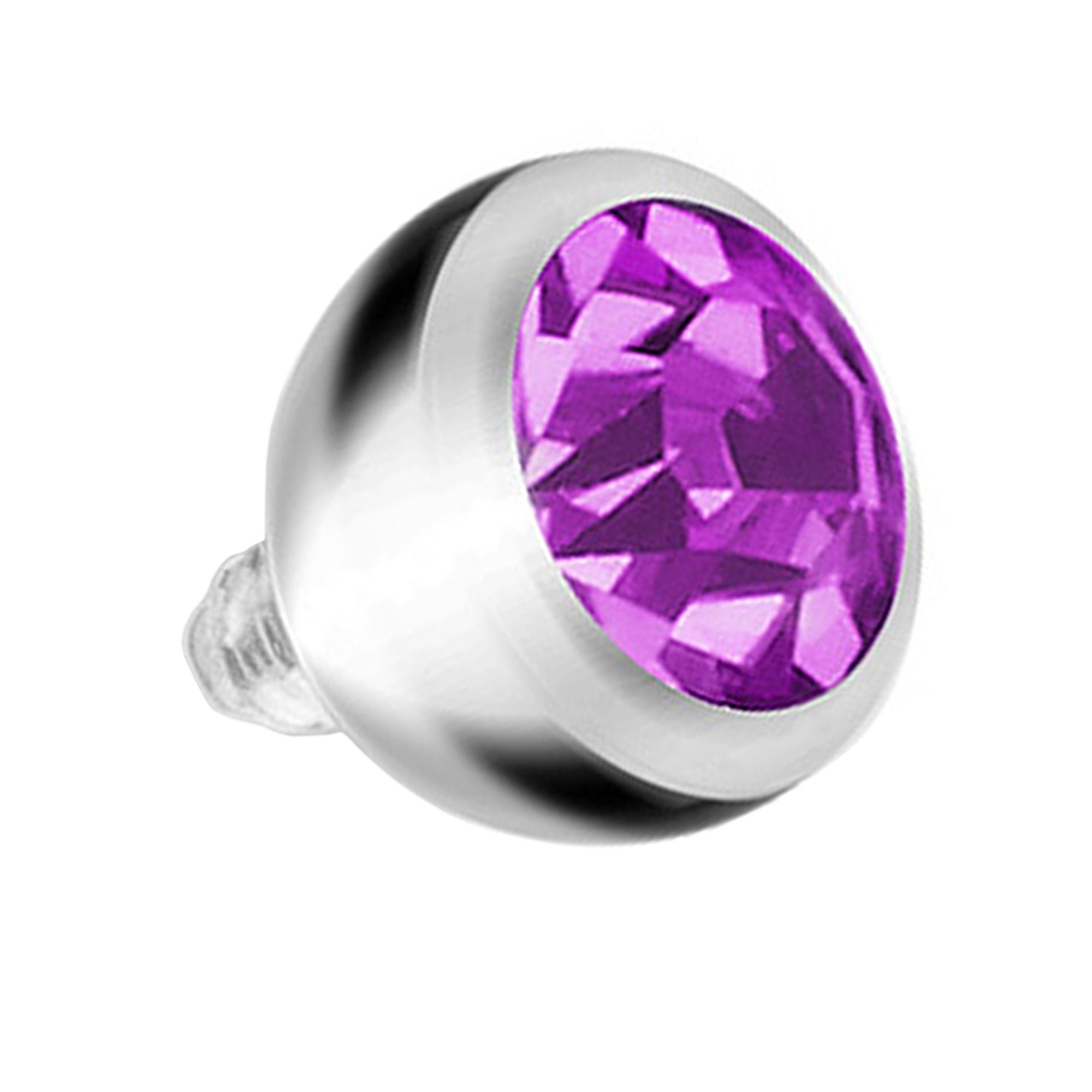 Taffstyle Piercing-Implantat Dermal Anchor Skin Diver Aufsatzkugel mit ...