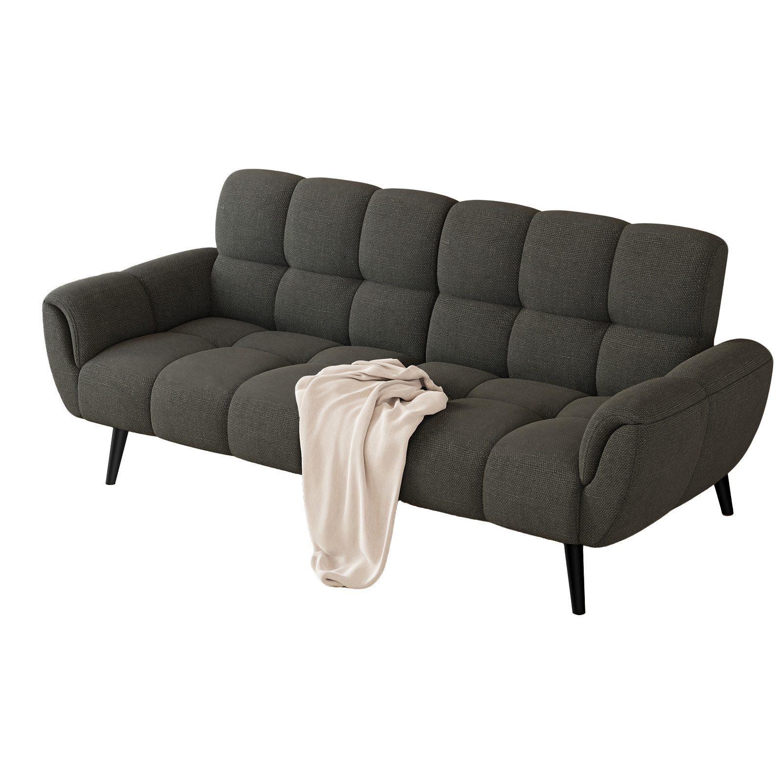 Jiexi 3-Sitzer Sofa Mit Schlaffunktion Klappsofa
