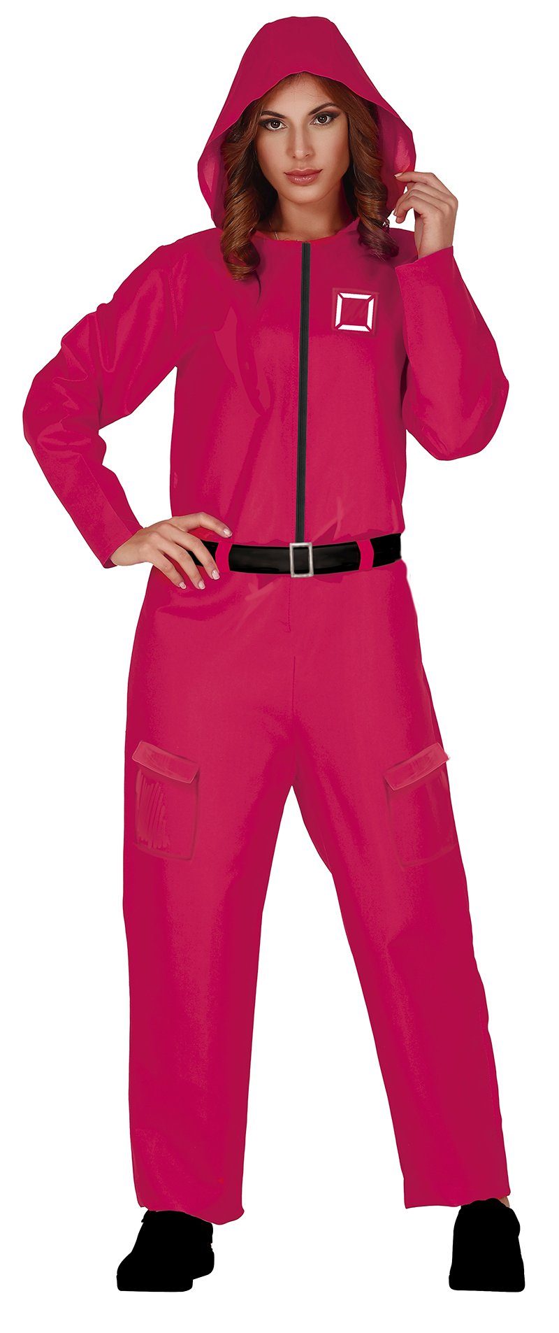 Fiestas Guirca Kostüm The Gamer Damen Outfit Mit Kapuze Jumpsuit Für