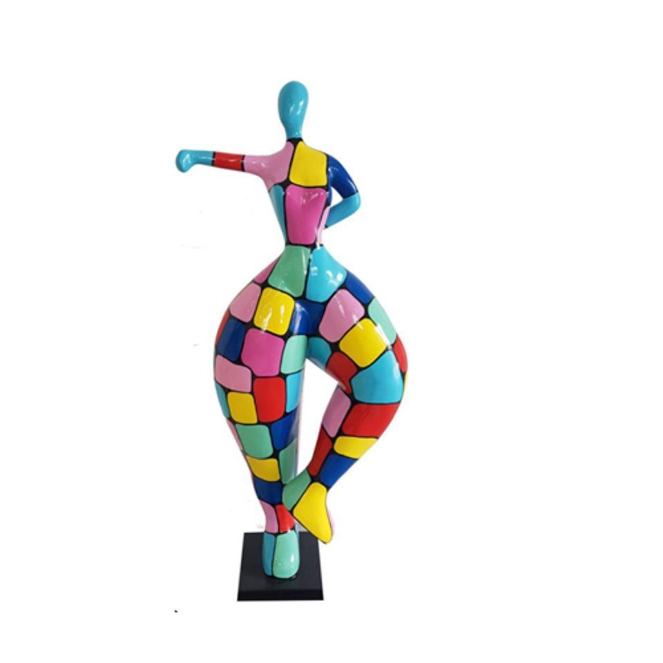 Jvmoebel Dekoobjekt Abstrakte Figur Statue Ballerina Garten Dekoration