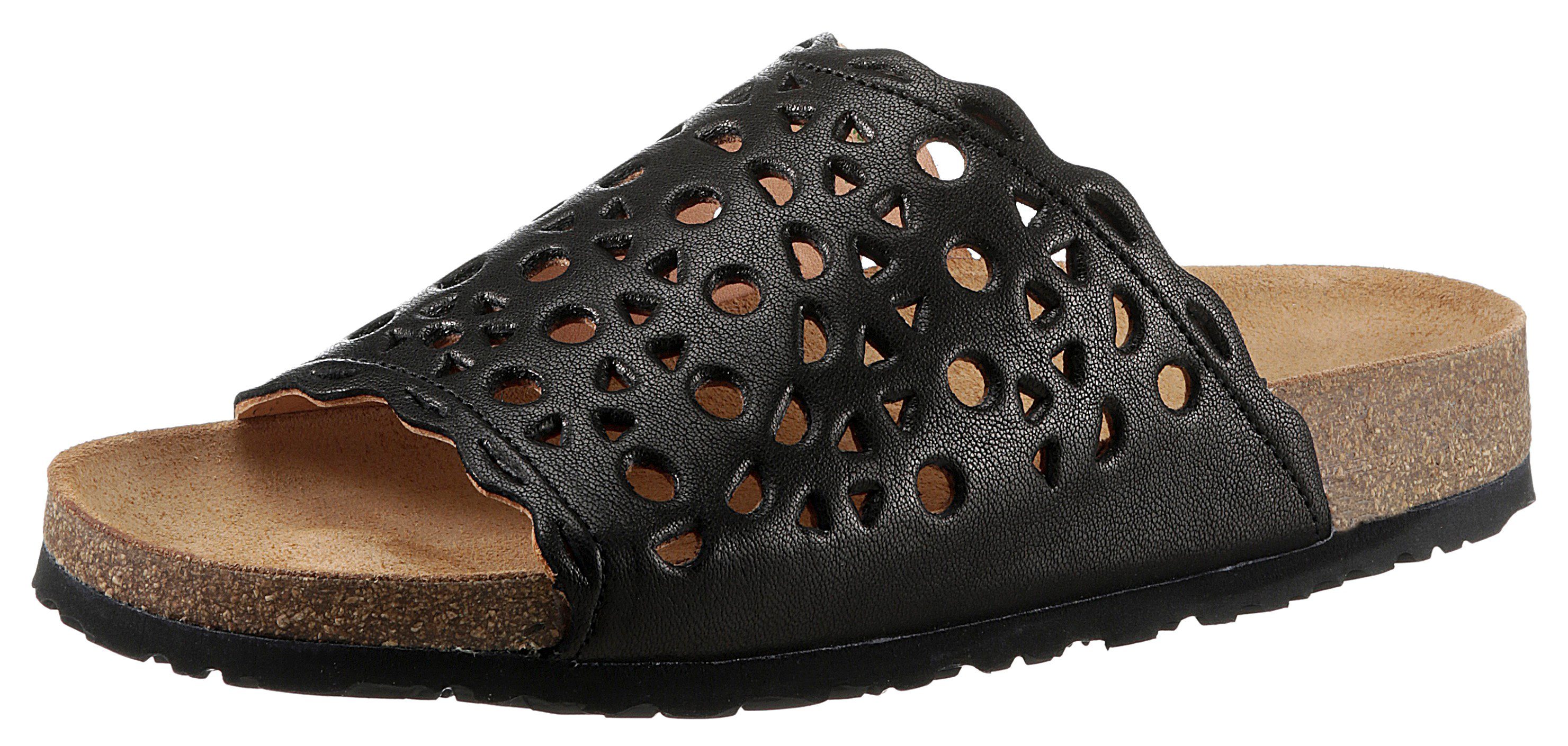 Think Moe Pantolette Mit Modischen Cut Outs