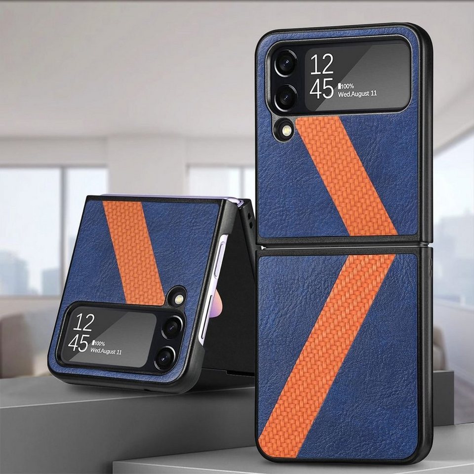 Wigento Handyhülle Für Samsung Galaxy Z Flip4 5G Kunstleder ... Wigento Handyhülle Für Samsung Galaxy Z Flip4 5G Kunstleder ...