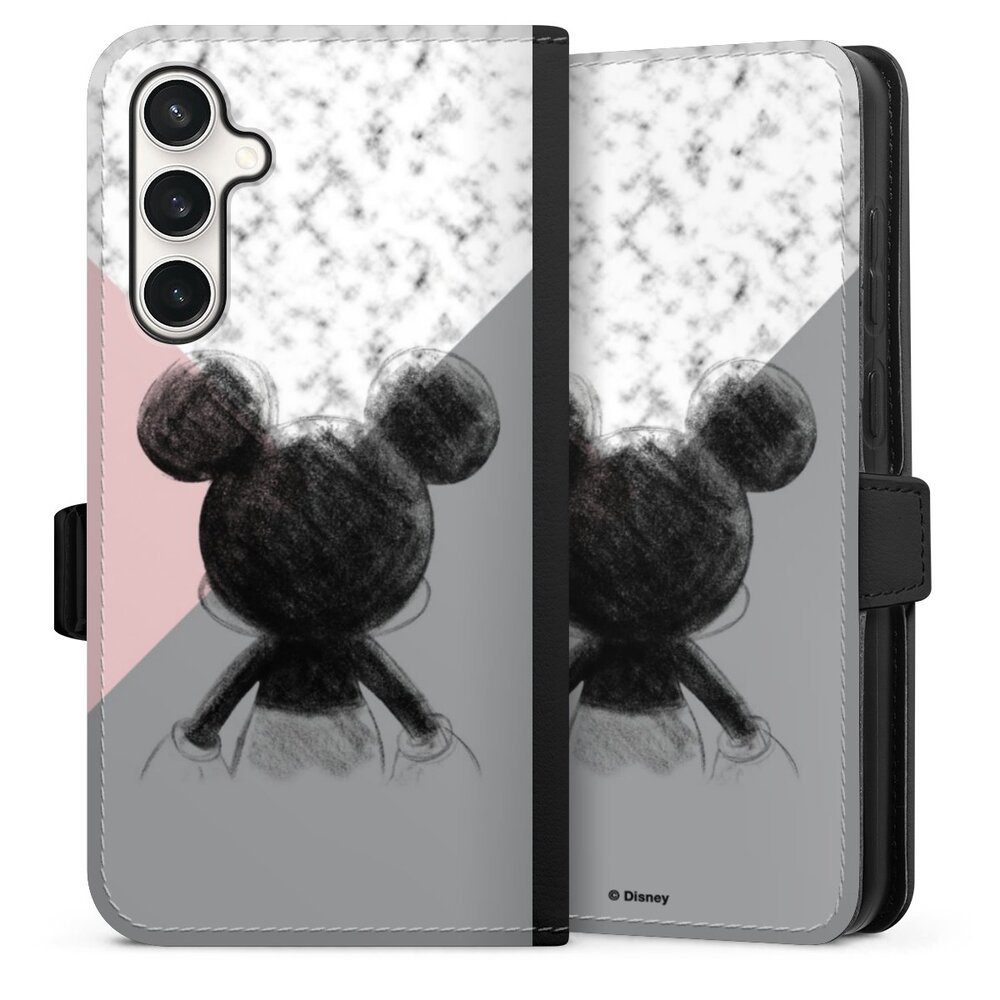 Deindesign Handyhülle Disney Marmor Mickey Mouse Mickey Mouse Scribble