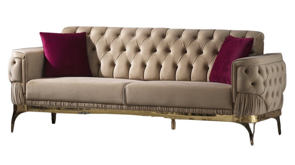 Villa Möbel Sofa Kappa 1 Stk 2 Sitzer Hand Made Quality