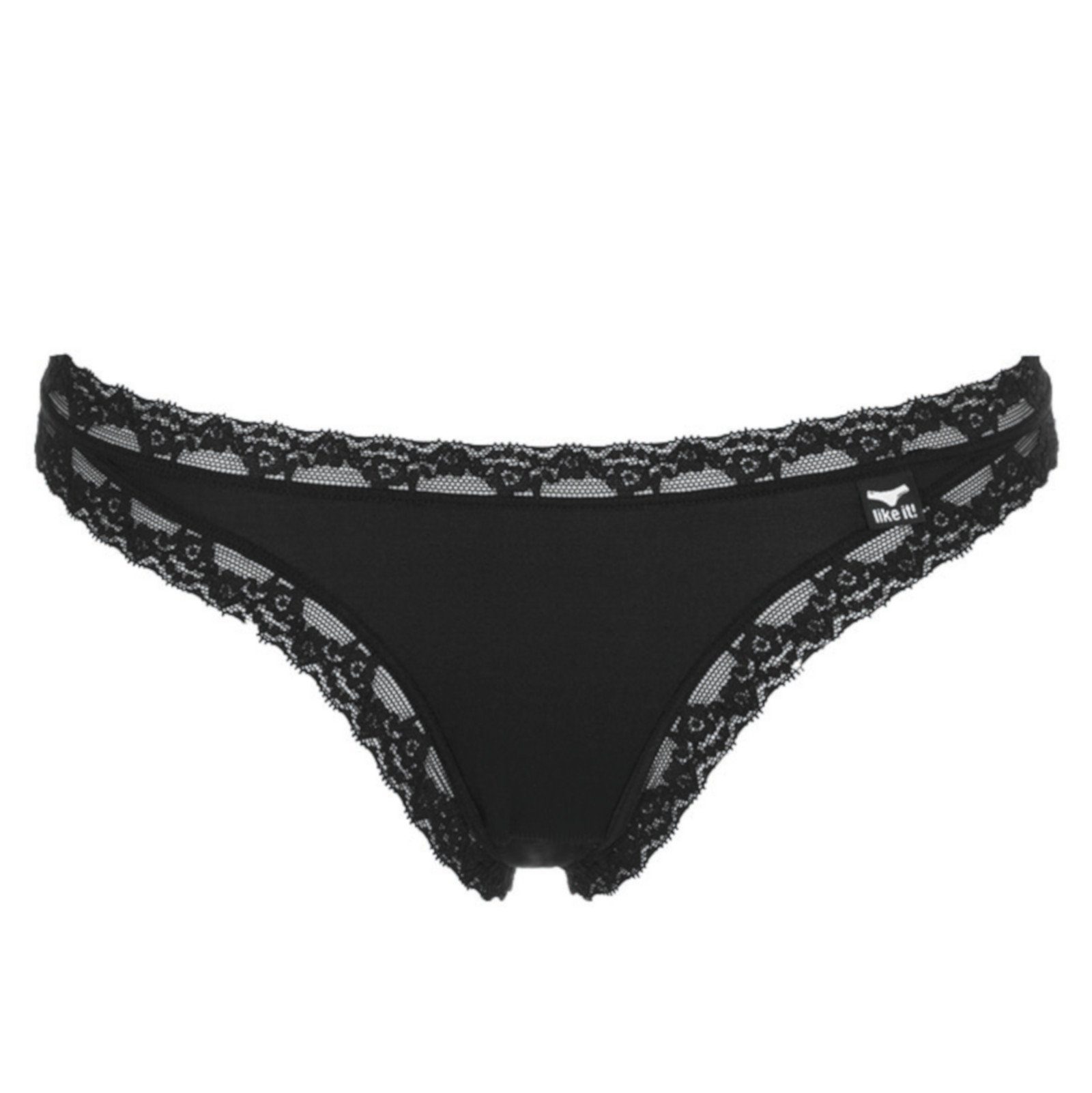 like it! String like it! - String Serie Olivia 3er Pack (S Schwarz)