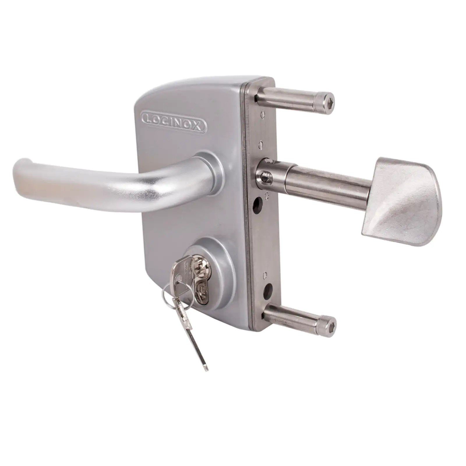 LOCINOX Aufschraubschloss Schiebetorschloss LSKZ mit Quick-Fix ...