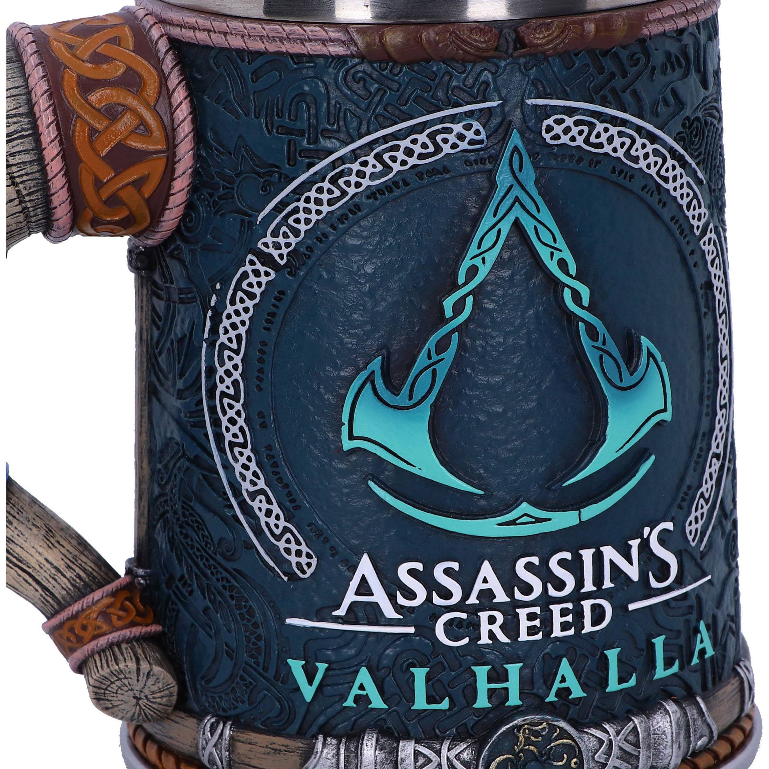 Nemesis Now Bierkrug Assassin's Creed Valhalla Krug Logo, 1-tlg ...