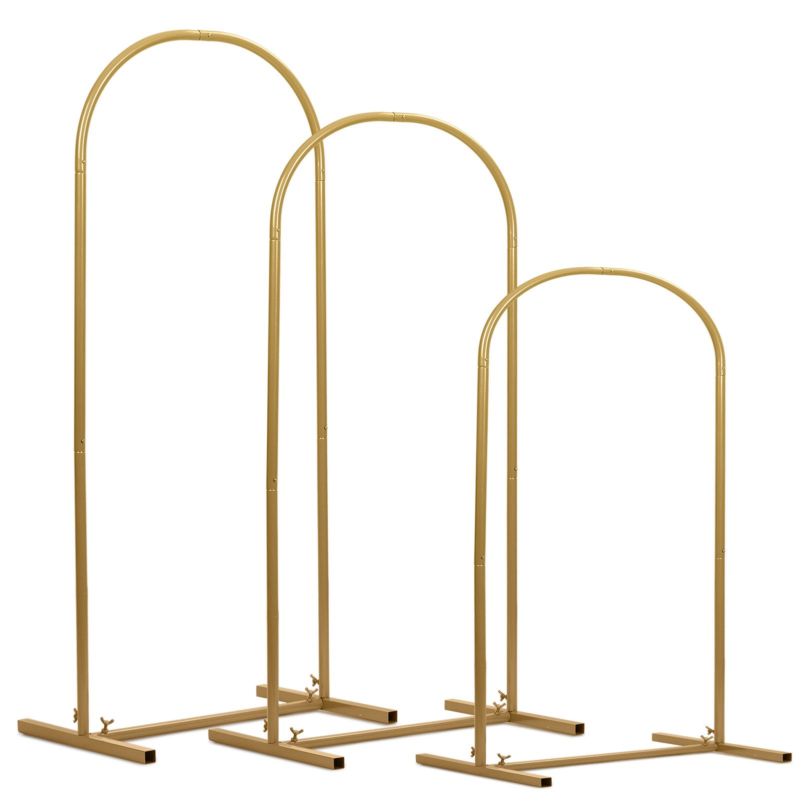 Rutaqian Blumenständer Metall Hochzeitsbogen StäNder, 1.2 / 1.5/ 1,8 M, HintergrundstäNder (3 ...