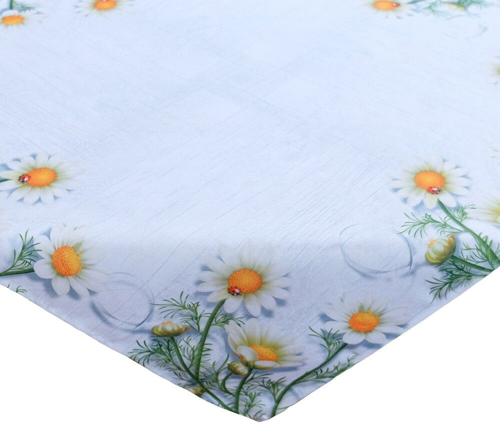 Matches21 Home And Hobby Tischdecke Mitteldecke Druck Weiße