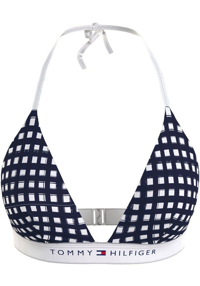 Tommy Hilfiger Swimwear Triangel Bikini Top Triangle Fixed Foam Für