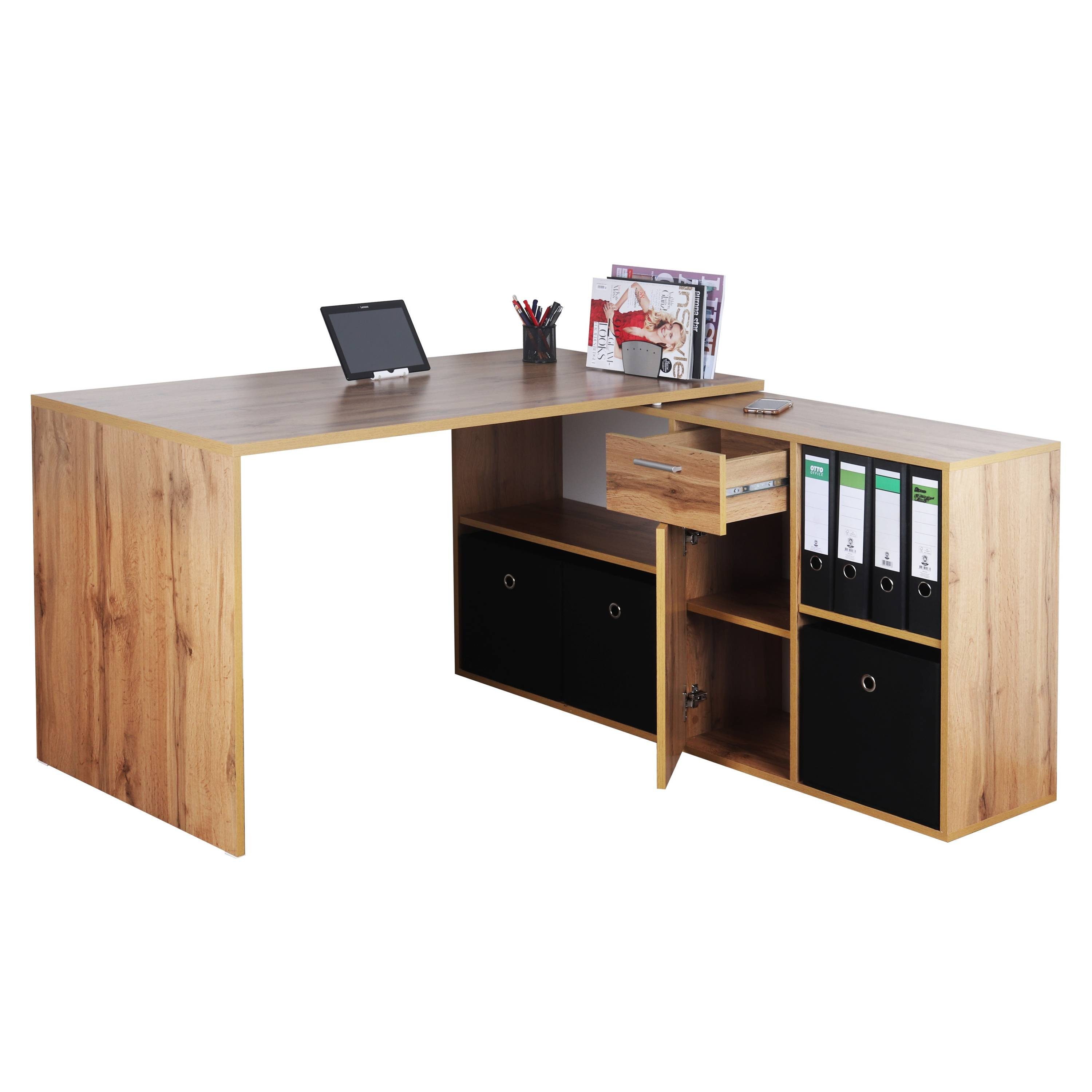 Eichenoptik Eckschreibtische online kaufen | OTTO