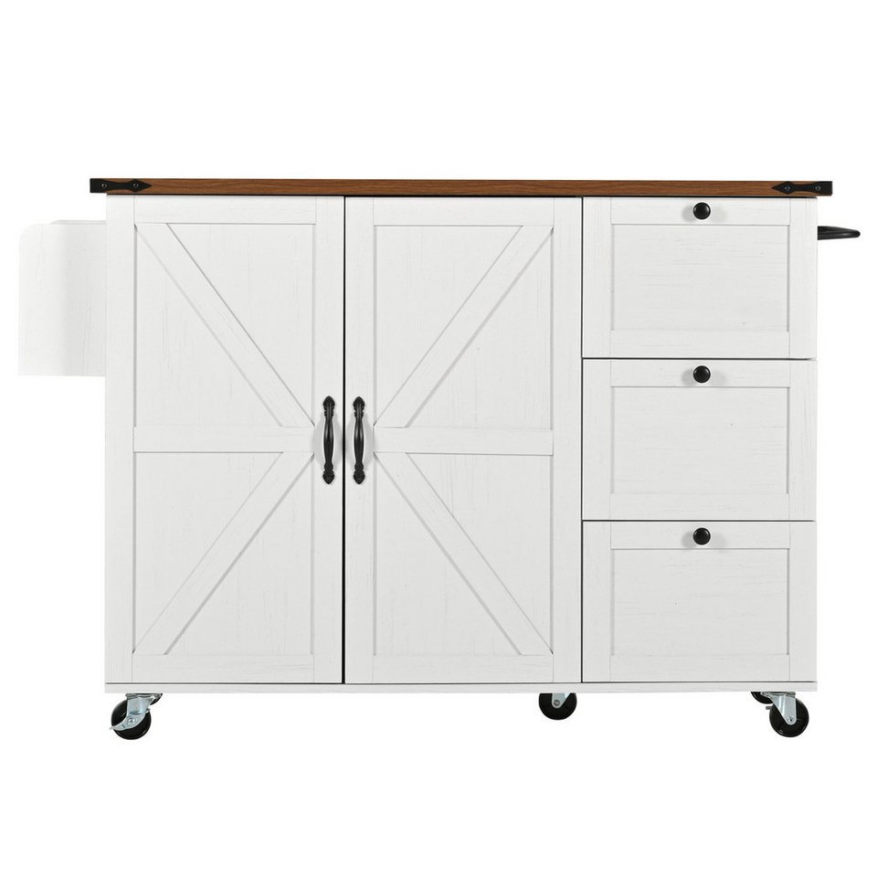Flieks Küchenwagen 1 St Sideboard Mit Ausziehbar Tischplatte