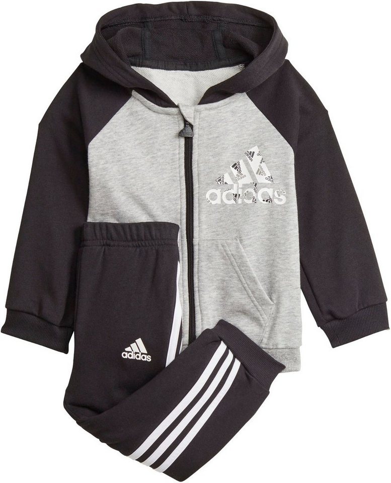 Adidas Performance Jogginganzug Badge Of Sport Logo Fullzip Jogger