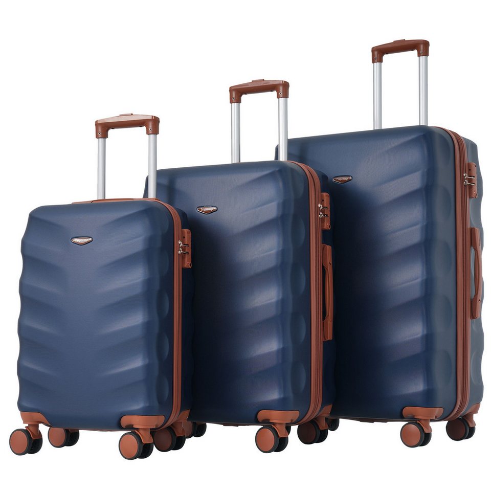 Modfu Trolleyset Hartschale Trolley Kofferset Handgepäck Set