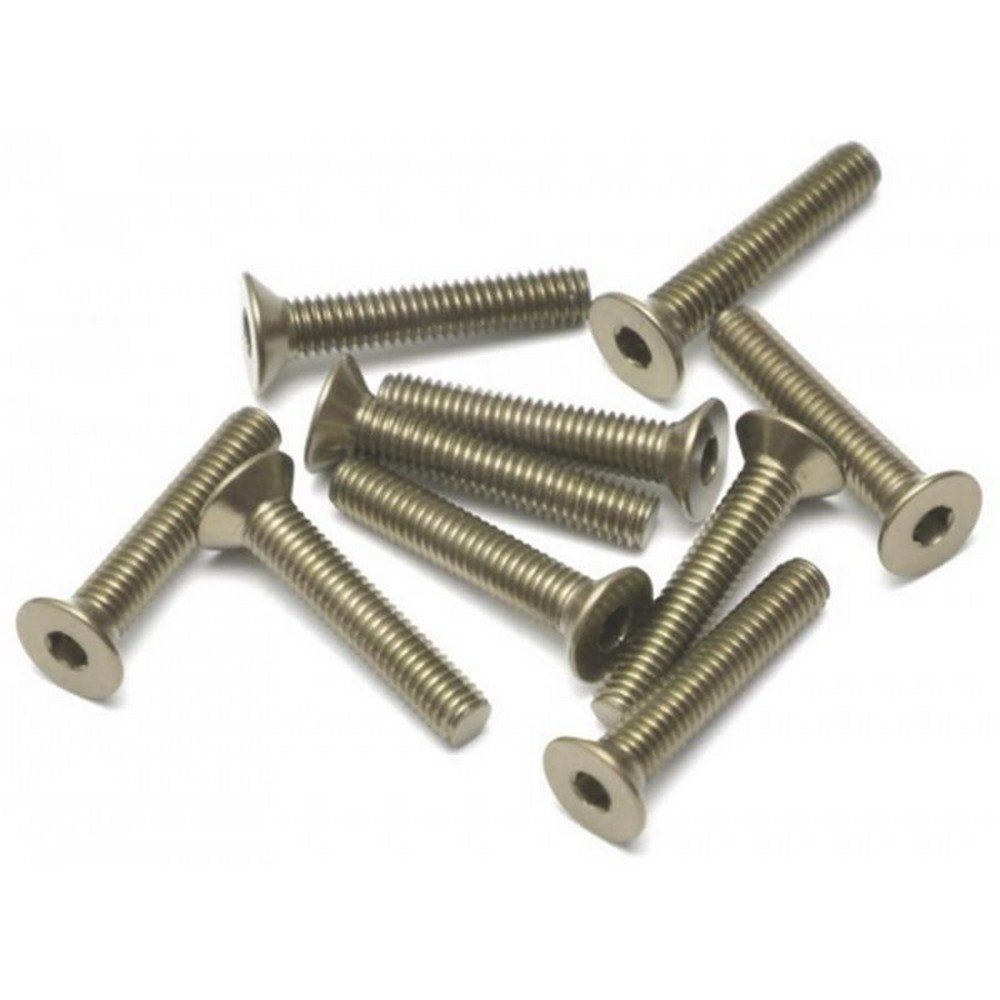 Boomracing Modellbausatz Aluminum 7075 M3x14 Hex Socket Flat Head ...