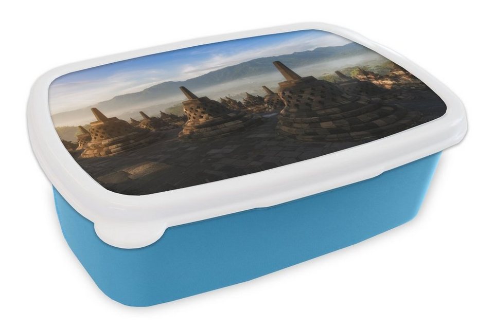 Muchowow Lunchbox Borobodur Tempel Kunststoff 2 Tlg Brotdose Für