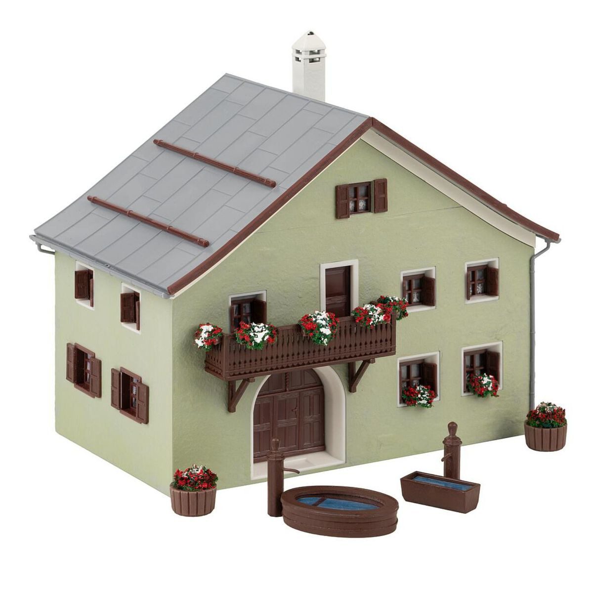 Faller Modelleisenbahn-Gebäude Faller 130623 Schweizer Wohnhaus HO