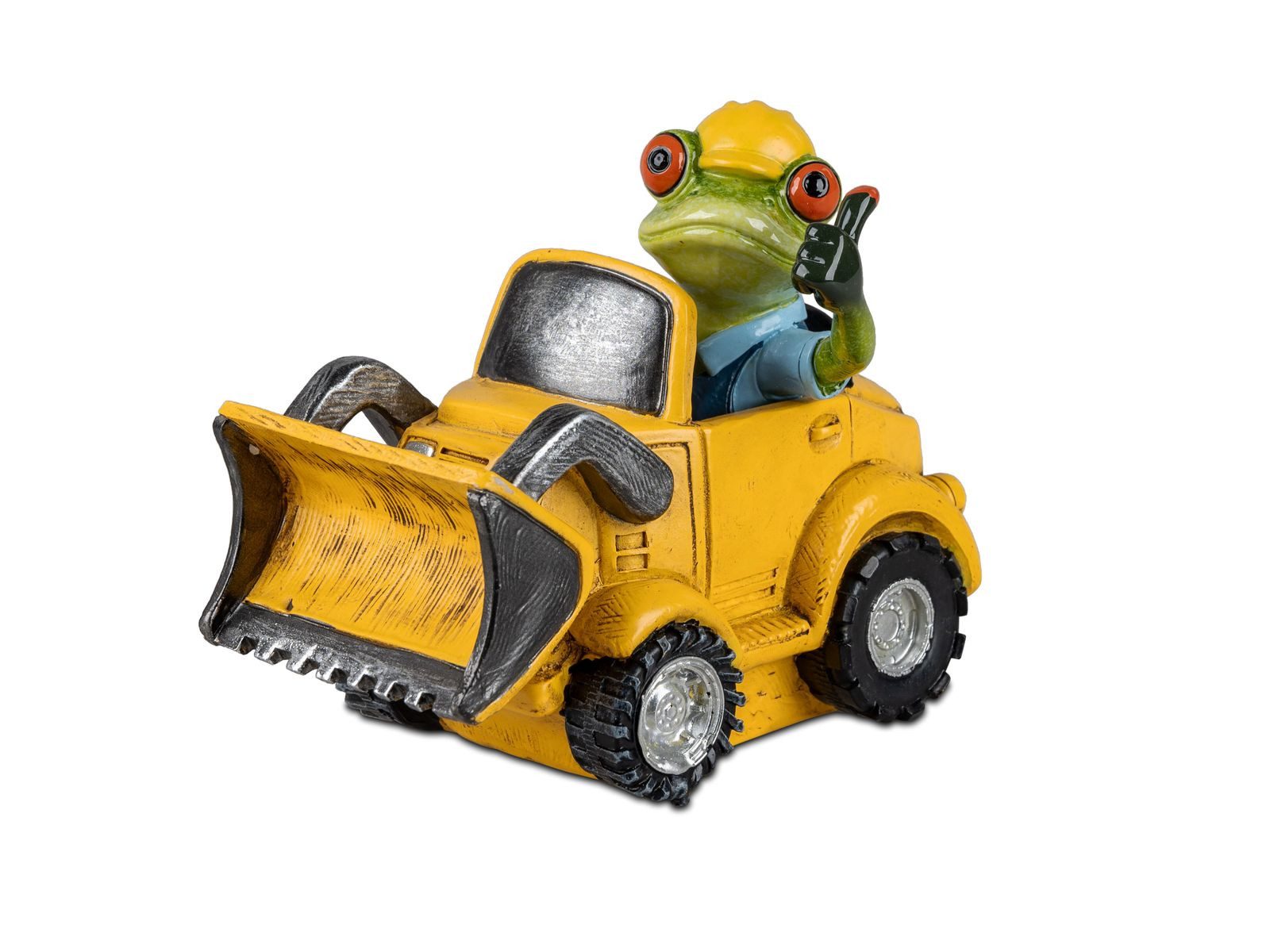 Formano Sammelfigur Formano Lustige Frösche Figur Bauarbeiter Mit