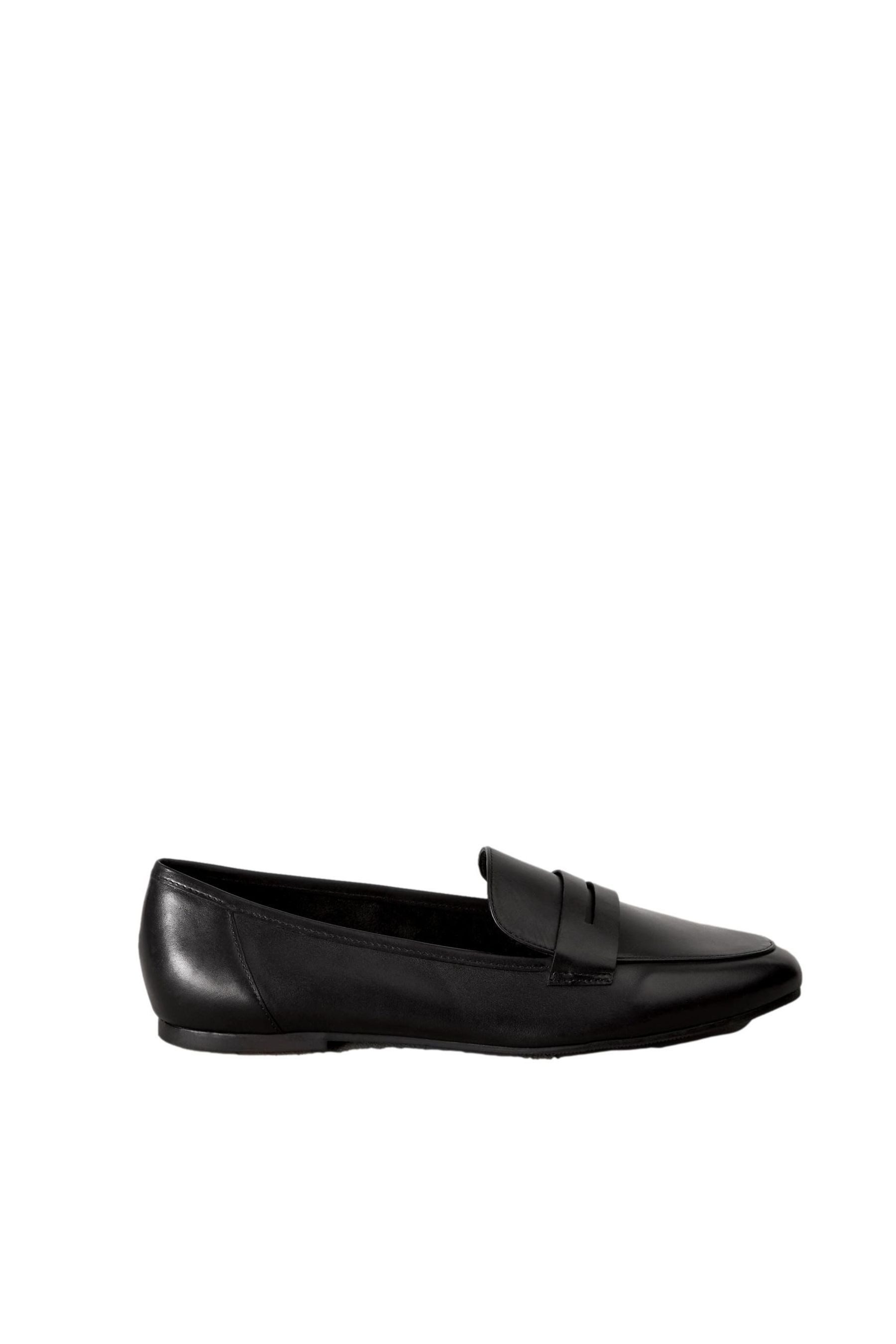 Next Signature Lederslipper Mit Dünner Sohle Loafer 1 Tlg