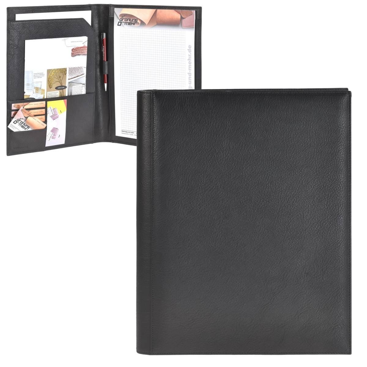 Sonnenleder Schreibmappe Tolstoi, Mappe, A4 Format, Leder, 26,5 x 32,5 ...