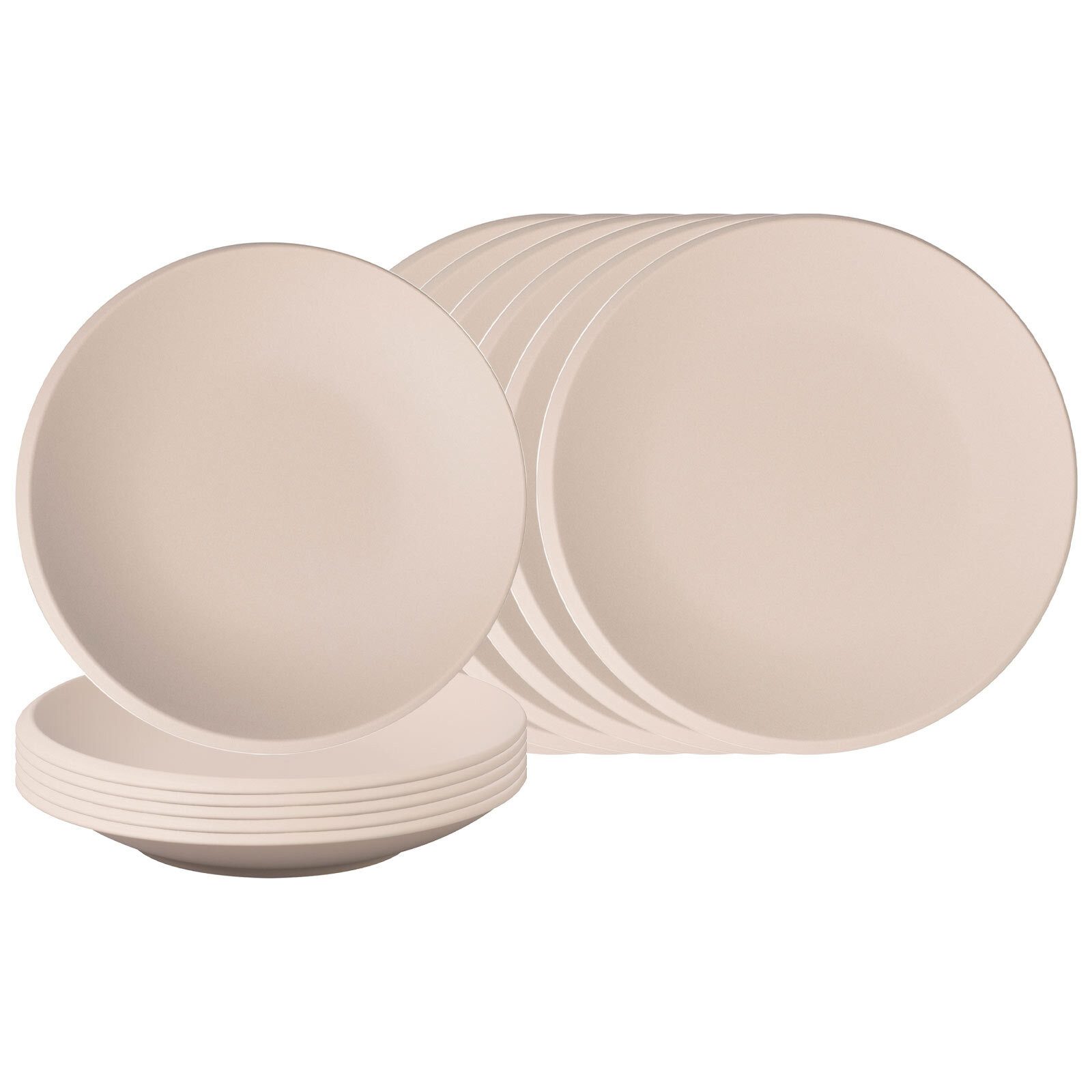 Villeroy And Boch Kombiservice Newmoon Teller And Schalenset 12er Set 12