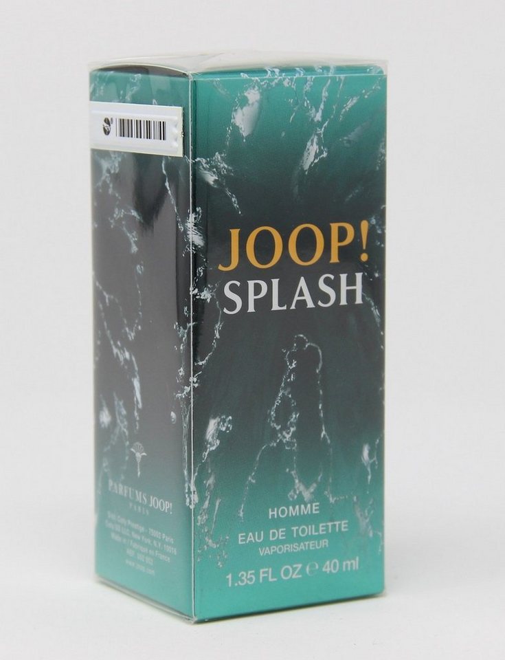 Joop Eau De Toilette Joop Splash Homme Eau De Toilette Vapo 40ml