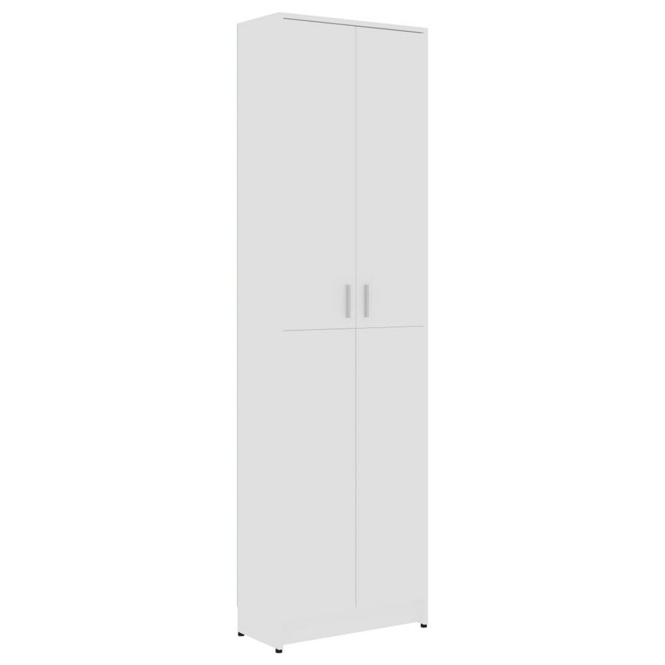 Vidaxl Garderoben Set Garderobenschrank Weiß 55x25x189 Cm Spanplatte