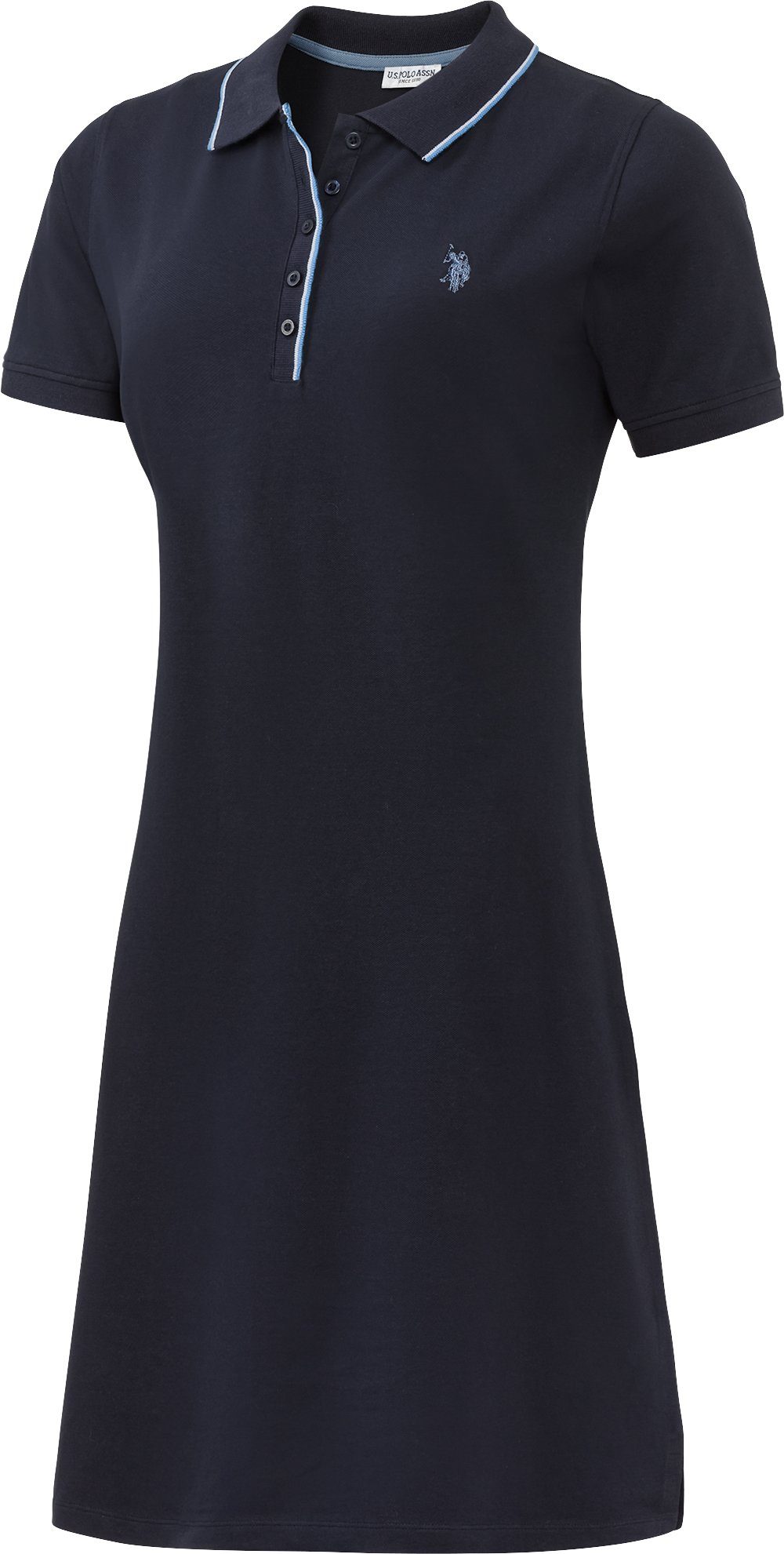 U.S. Polo Assn Polokleid sportlich-frische Farben