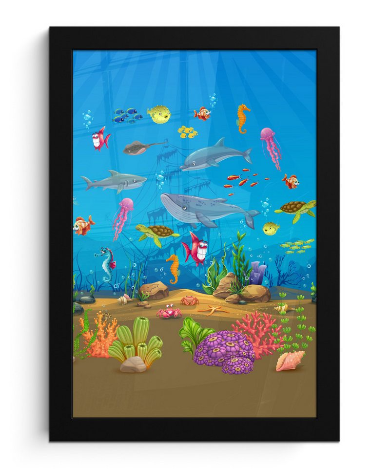 Muchowow Poster Meerestiere Unterwasserwelt Ozean Unterwasser 1