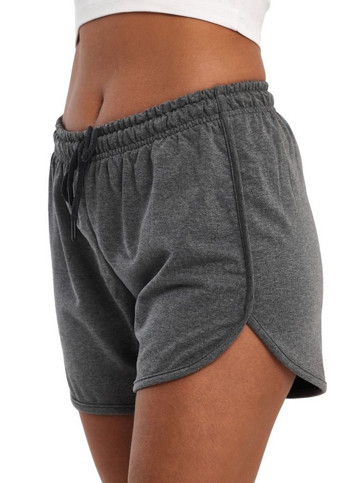 Comeor Sporthose Kurze Hose Damen Sportshorts Laufshorts Sommer Hosen