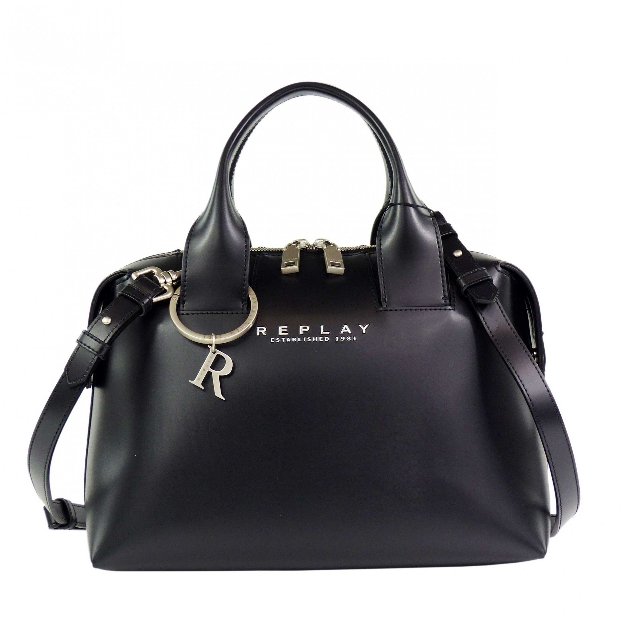 Replay Schultertasche Handtasche Established 1981, Schultertasche