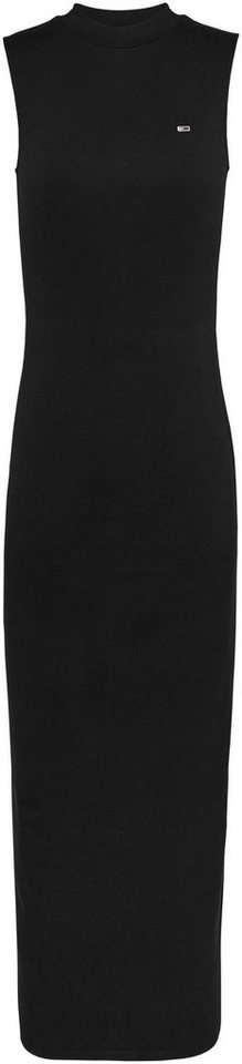 Tommy Jeans Jerseykleid Tjw Maxi Mockneck Bodycon Mit Tommy Jeans Flagge