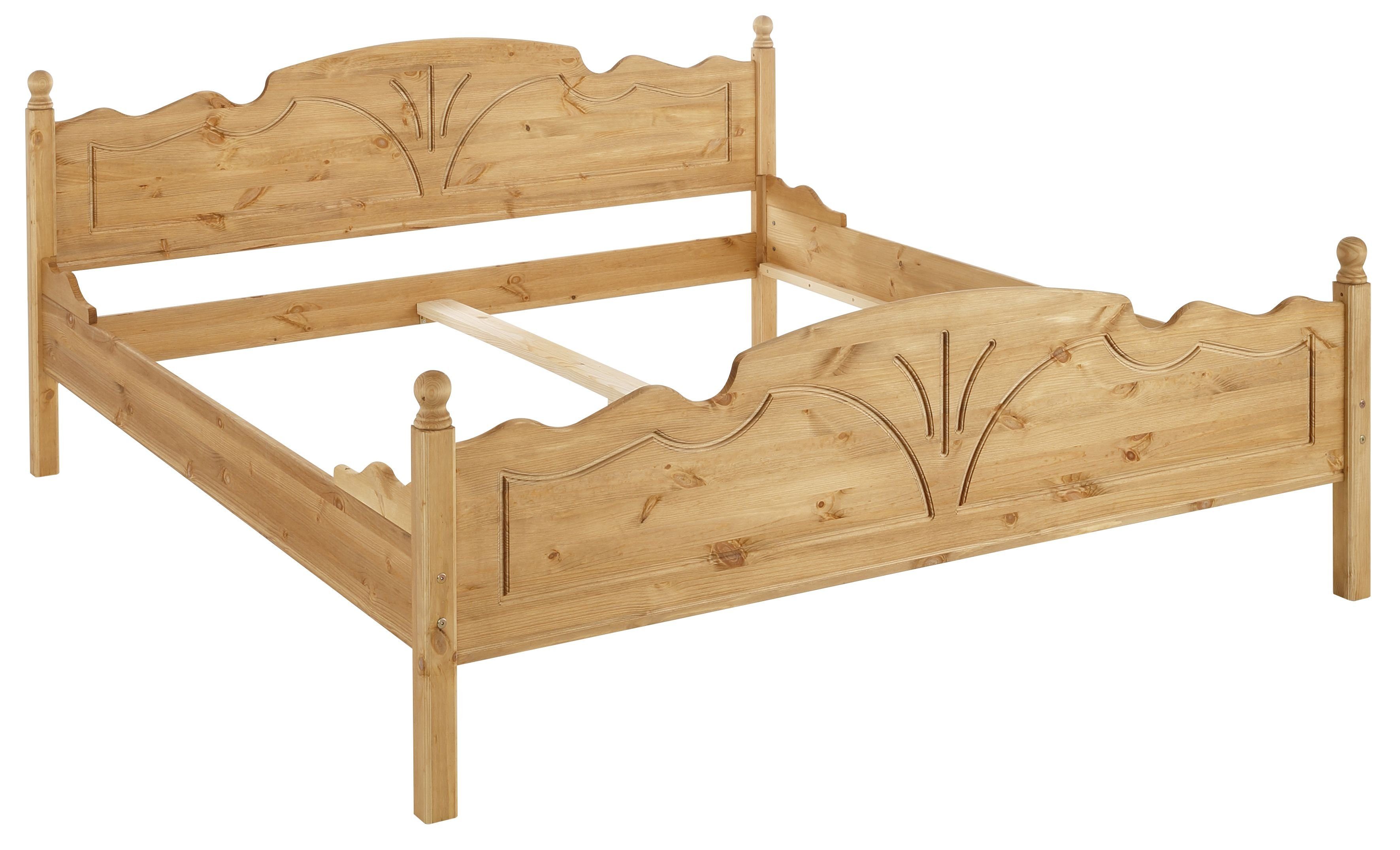 Bett Kiefer Massiv 180x200