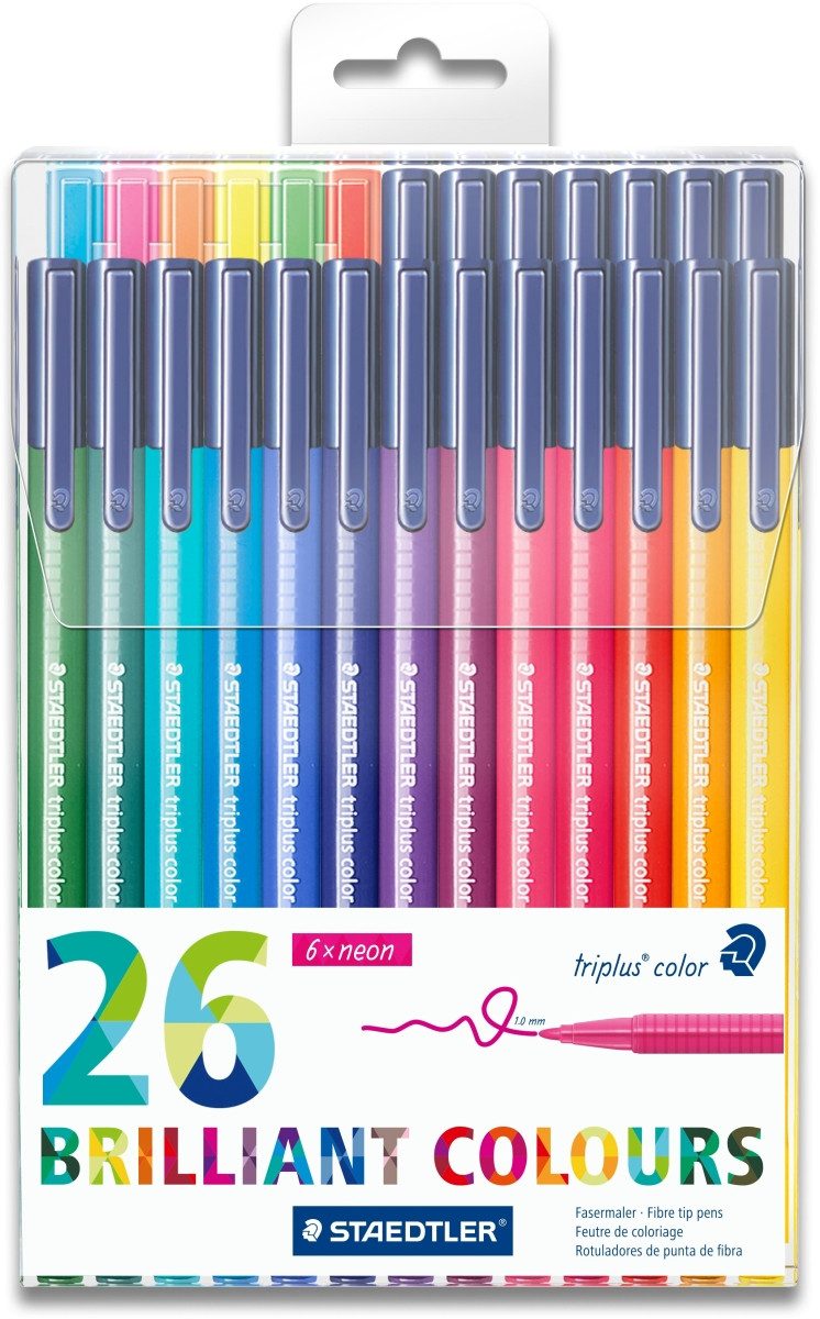STAEDTLER Filzstift, Material des Schaftes: PP, garantiert lange ...