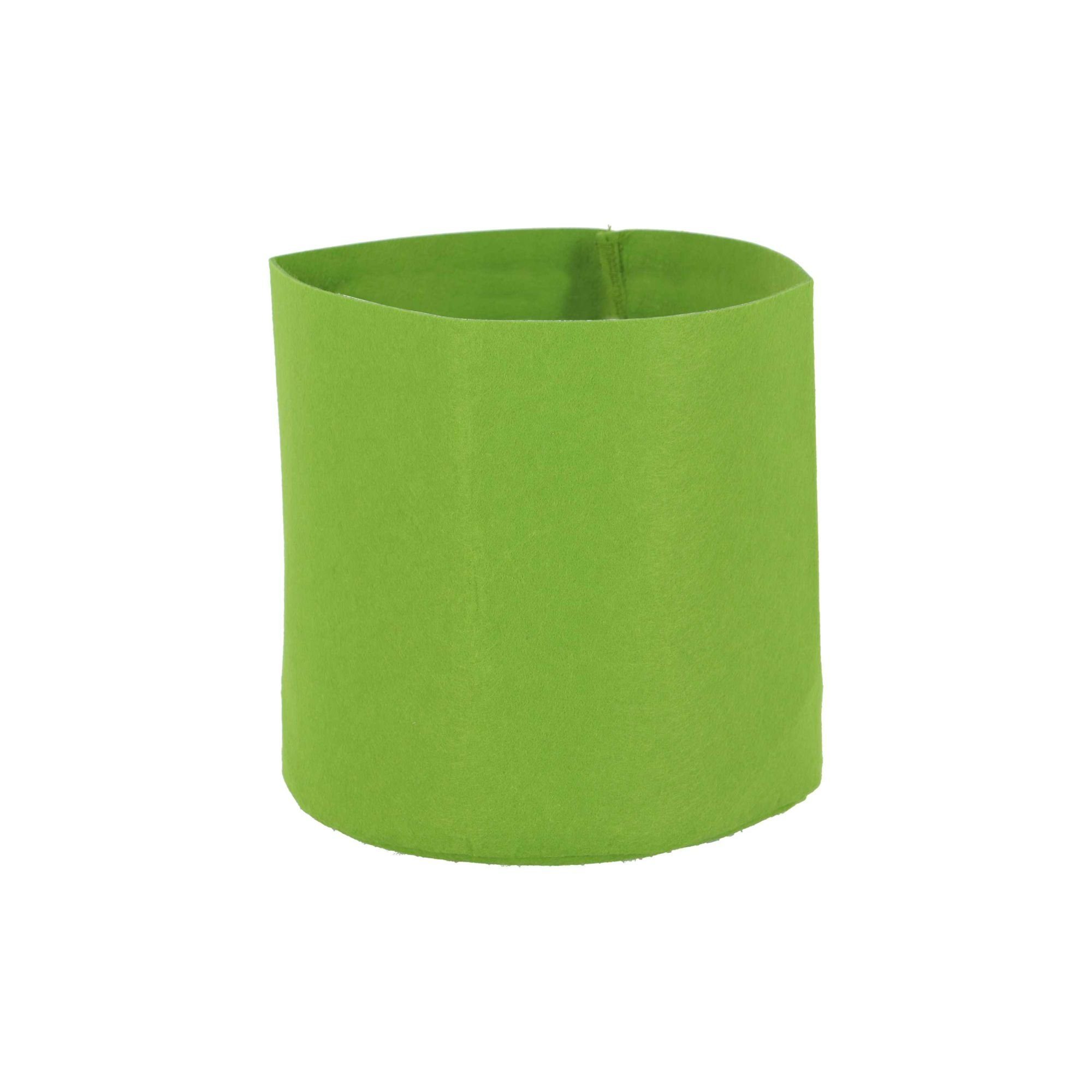 Rivanto Blumentopf Recycelte Pflanztasche Für Kräuter Gemüse Obst Ø25cm