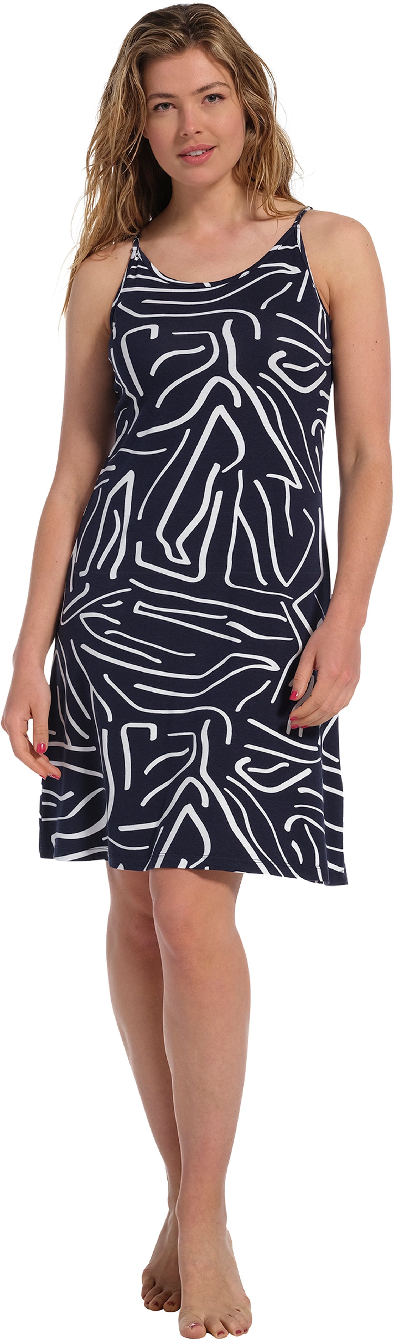 Pastunette Strandkleid Damen Sommerkleid Spaghetti Träger 1 Tlg
