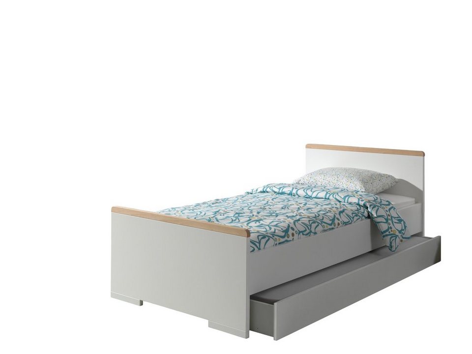 Möbelando Jugendzimmer Set London In Weißbuche Mit Einer Schublade