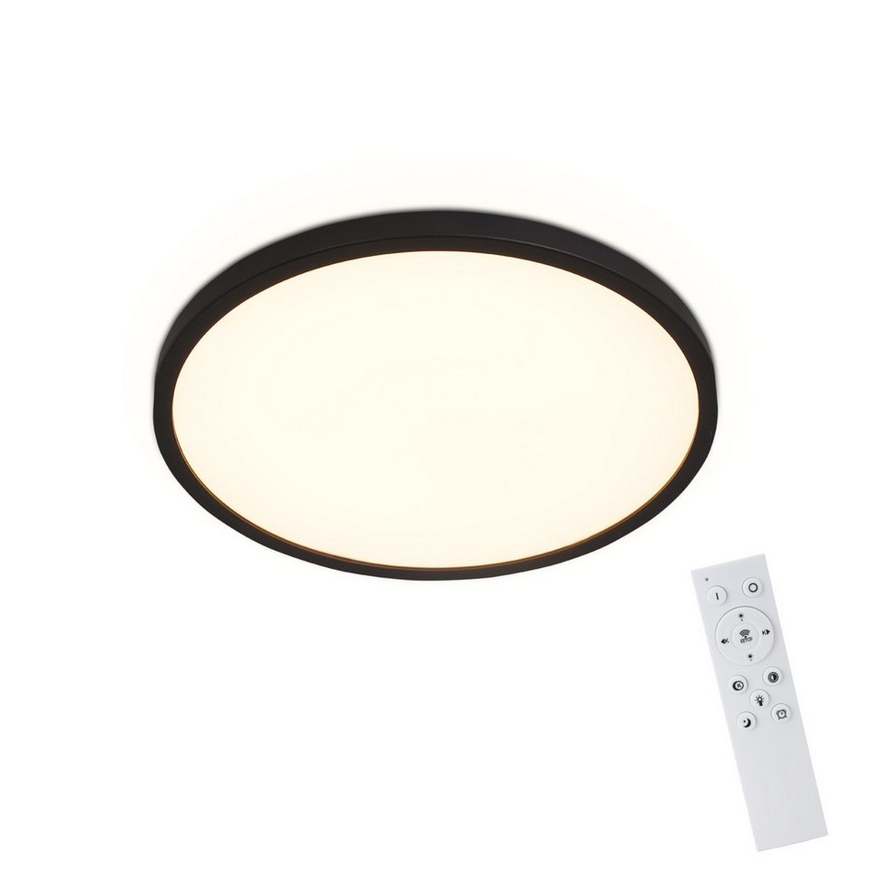 Nettlife Led Panel Weiß Dimmbar Mit Fernbedienung Ultra Dünn Rund 20w