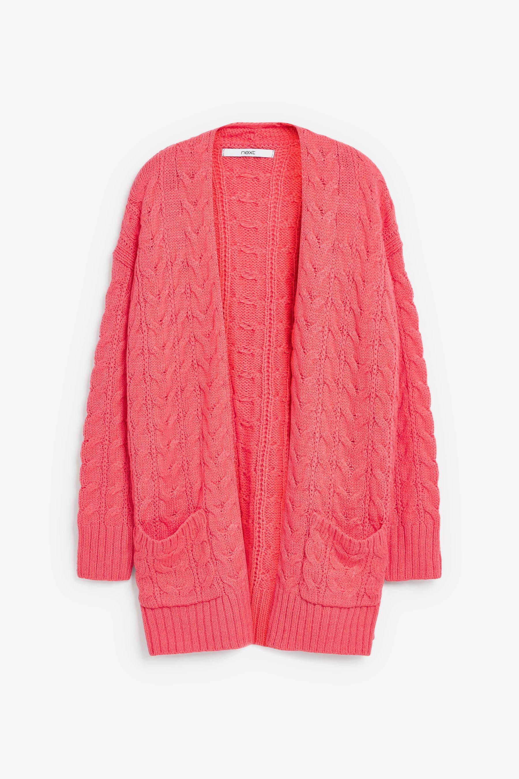 Next Strickjacke Strickjacke Mit Zopfmuster 1 Tlg Mode Und