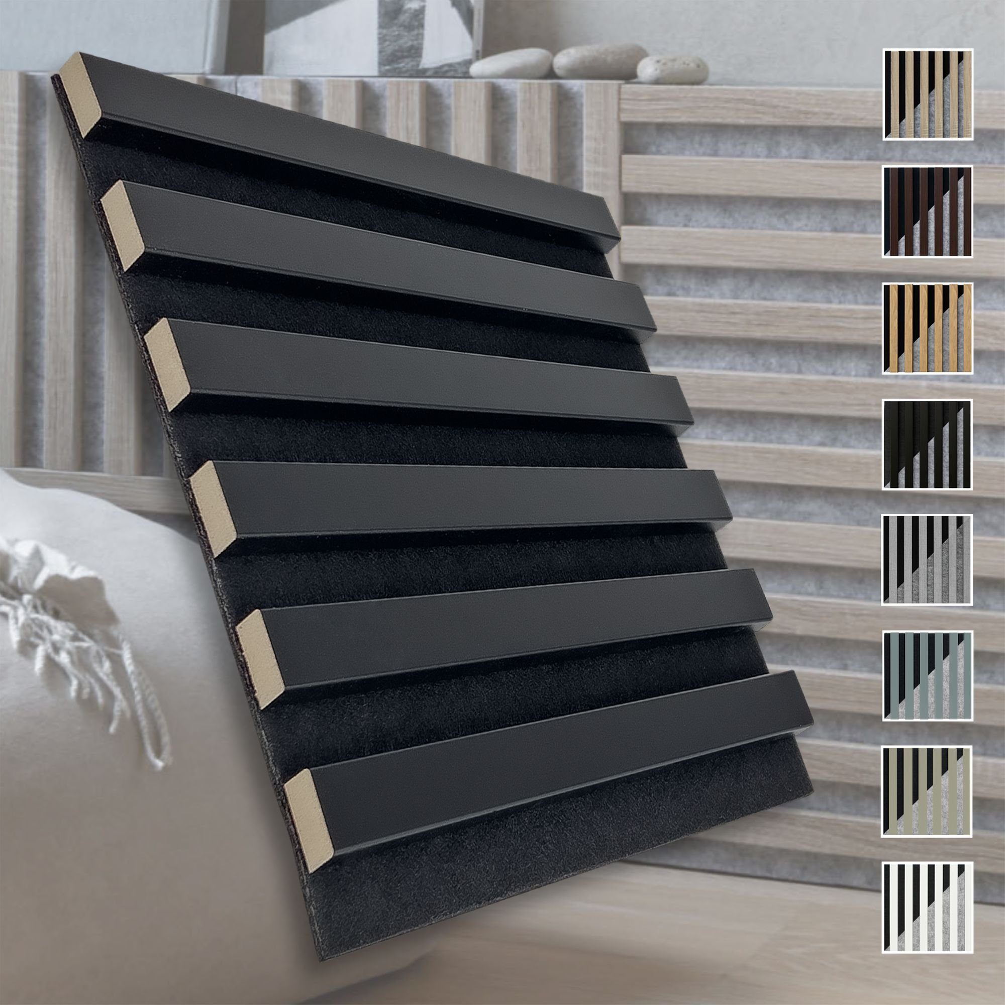 marbet design Wandpaneel, (Akustikpaneele Akustikquadrate 30x30cm ...
