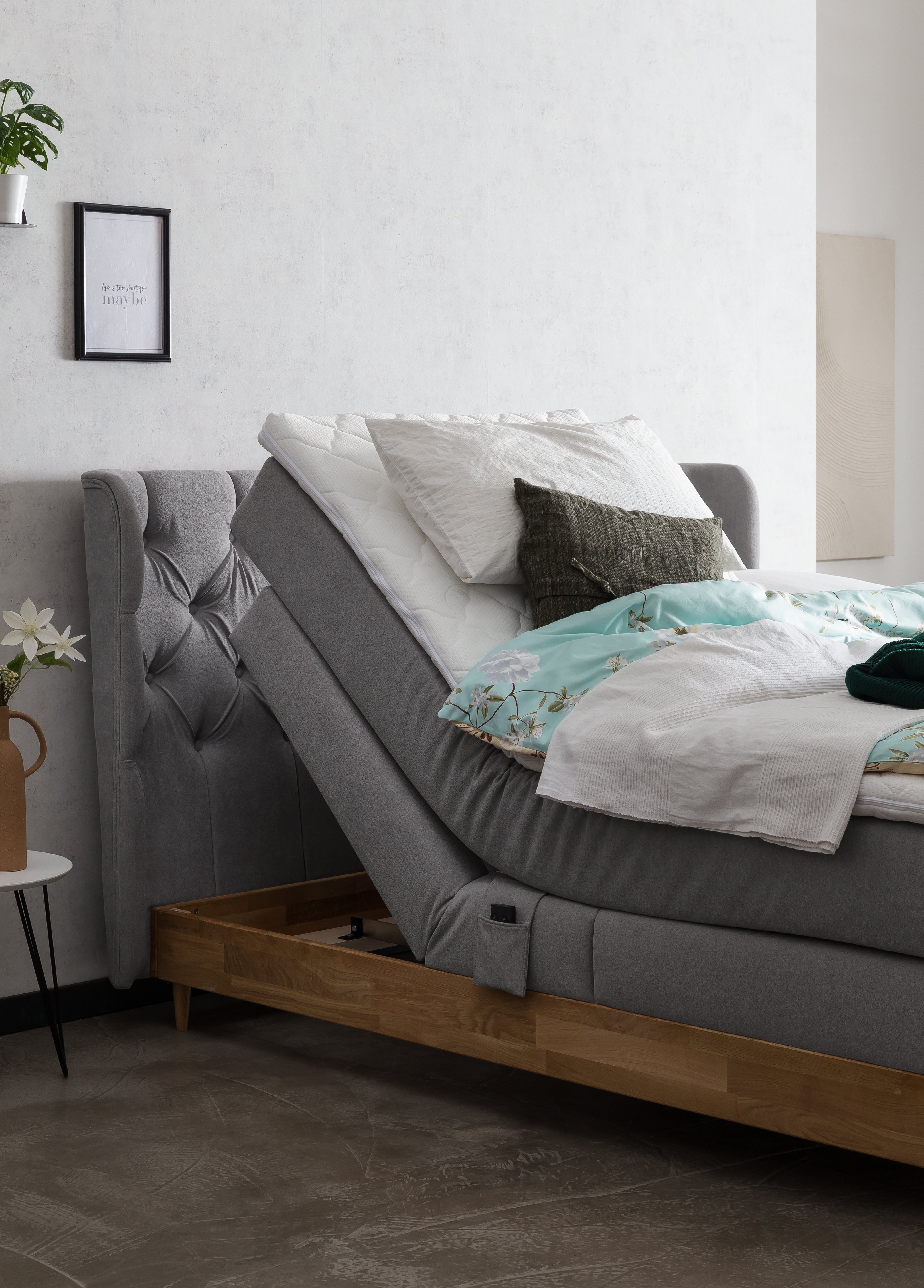 Belanoti Boxspringbett EON (Boxspringbett 160x200 elektrisch ...