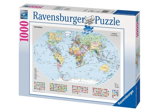Ravensburger Puzzle 1000 Teile, »Politische Weltkarte« online kaufen | OTTO Ravensburger Puzzle 1000 Teile, »Politische Weltkarte« online kaufen | OTTO