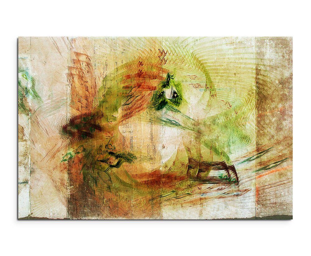 Sinus Art Leinwandbild Abstrakt 1002 120x80cm