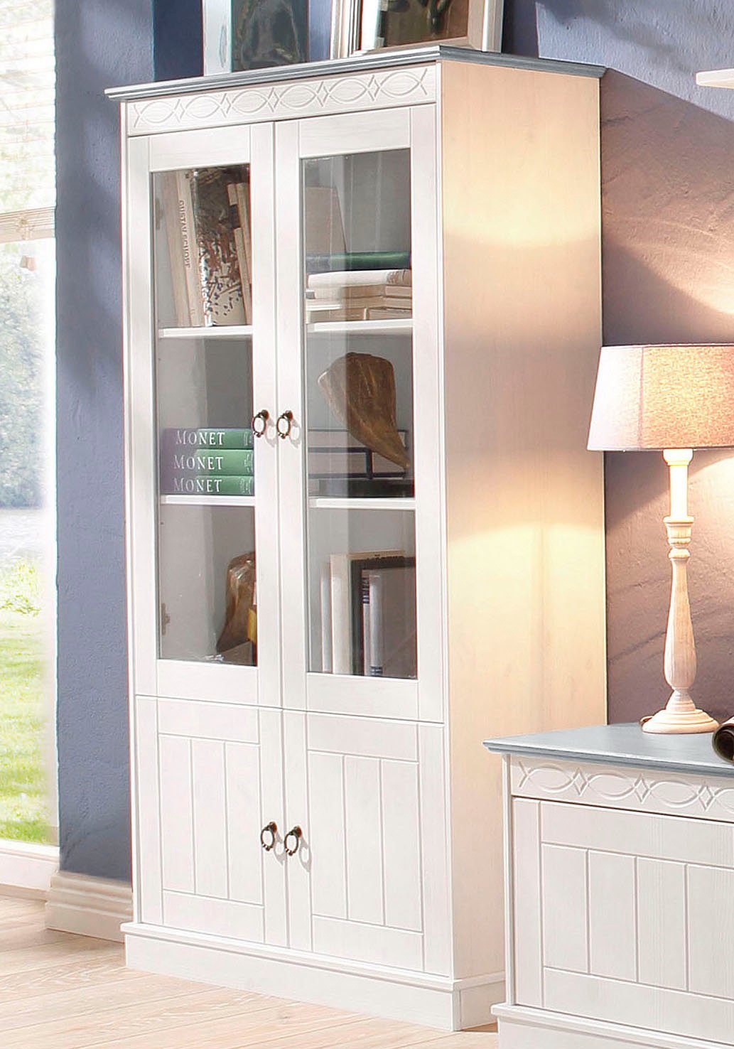 Imagedetailglasvitrine Ikea Vitrine Landhaus Und Vintagestil Living At Home 2022 09 01846842