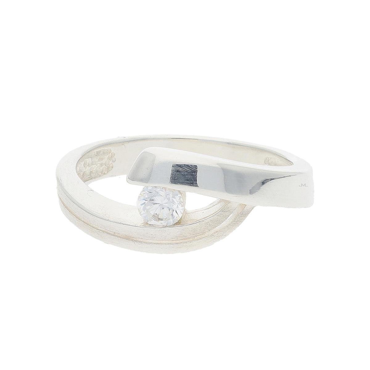 JuwelmaLux Fingerring JuwelmaLux Ring 925/000 Sterling Silber mit Zirkonia JL30-07-4721 52 (kein ...