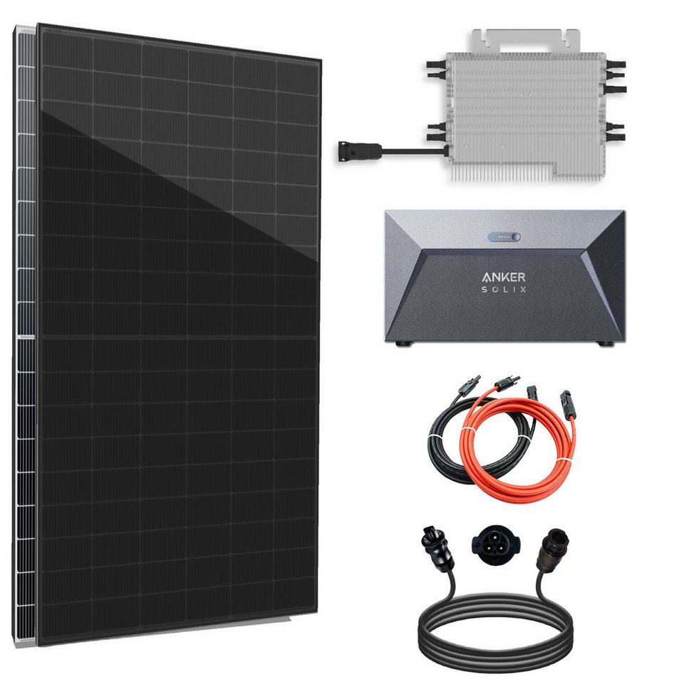 Solar Hook Etm Balkonkraftwerk Mit Speicher 1720w Bifazial Photovoltaik