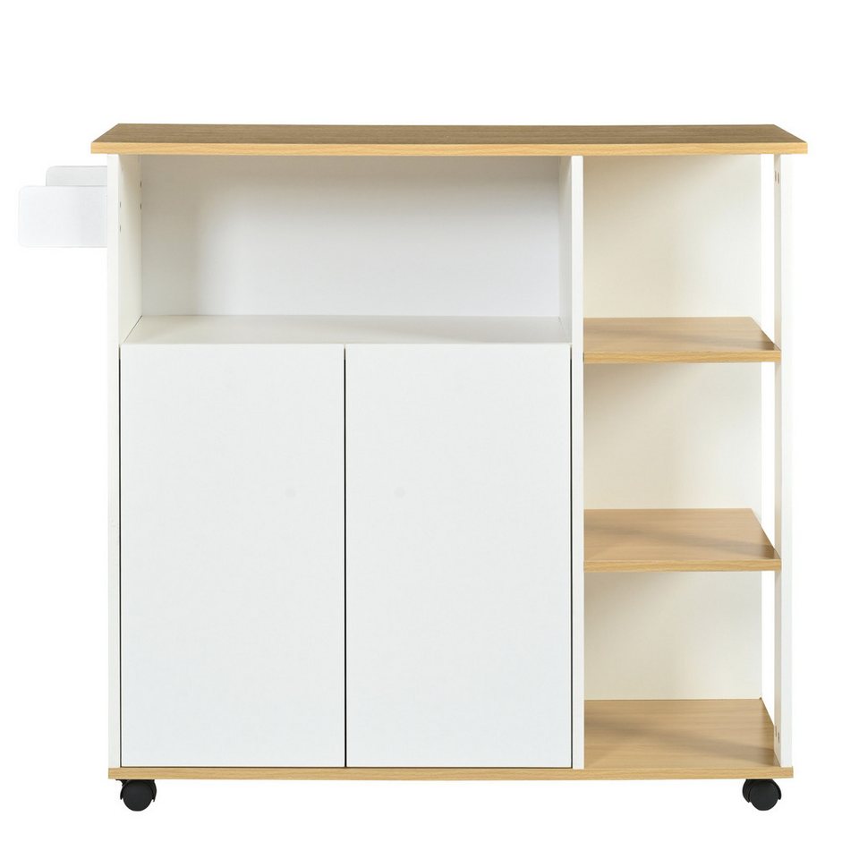 Rutaqian Buffet Schränke Sideboard Speisewagen Mit 2 Türen